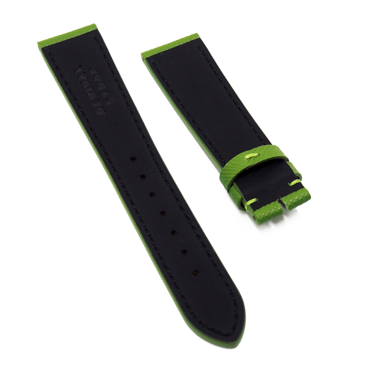 20mm Grass Green Saffiano Leather Watch Strap – Revival Strap